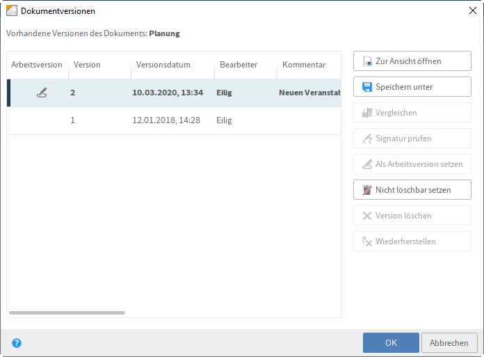 Tab 'Dokument' | ELO Java Client