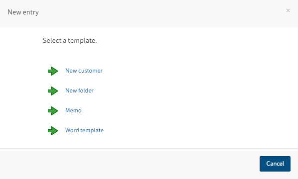 Important actions in detail | ELO Teamroom