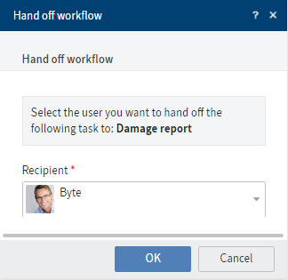 'Task' tab | ELO Web Client