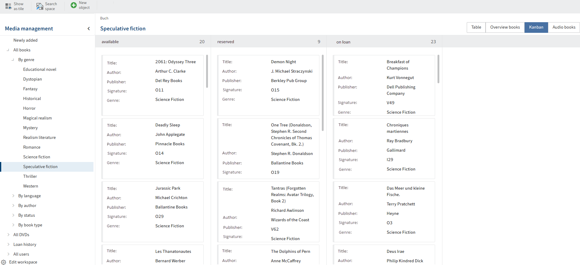 Workspaces | ELO Web Client