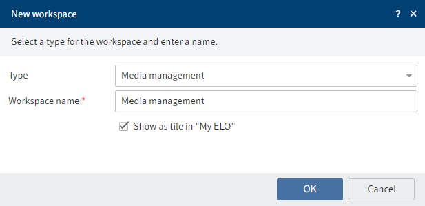 Workspaces | ELO Web Client