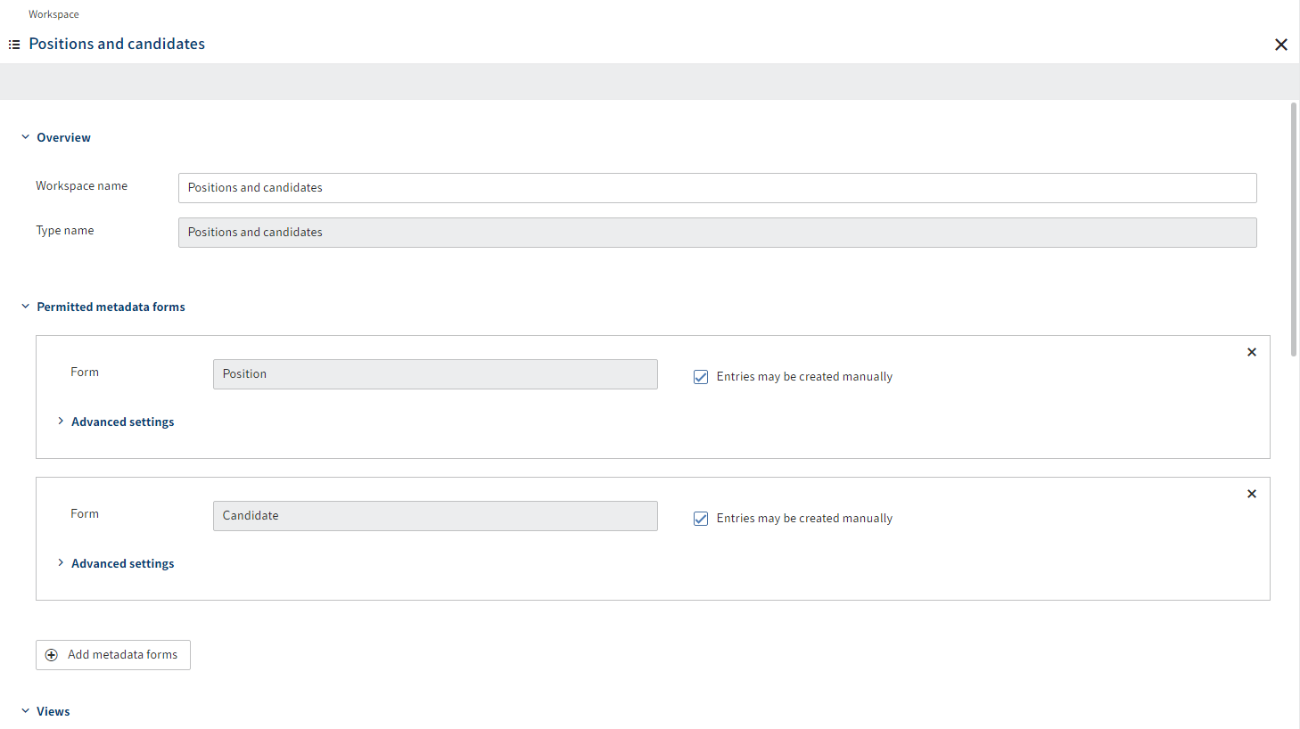 Workspaces | ELO Web Client
