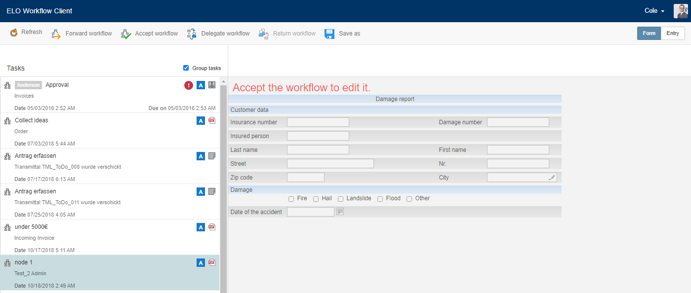 Functions | ELO Workflow Client